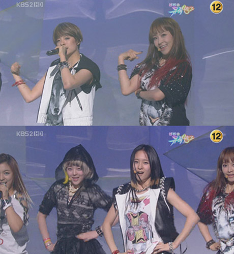 f(x) makes a comeback on Music Bank! | allkpop