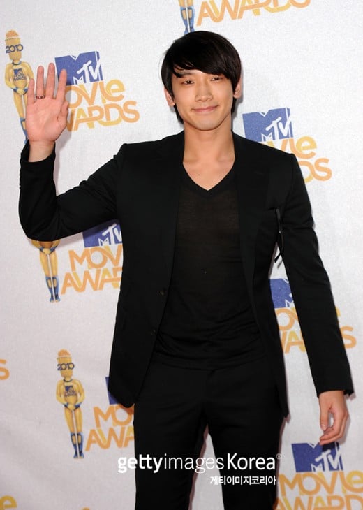 Rain wins Biggest Badass Star Award at MTV Movie Awards 2010 | allkpop