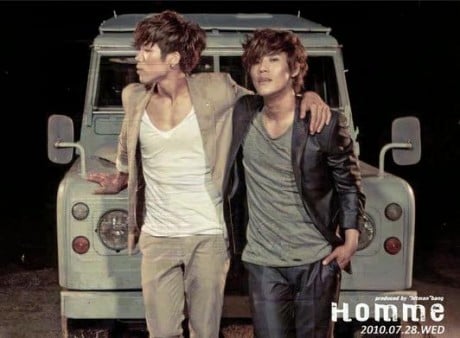 Lee Hyun & Changmin's Homme collab single released | allkpop