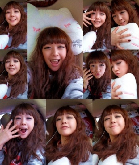 Girl's Day Min Ah uploads cute selca series | allkpop