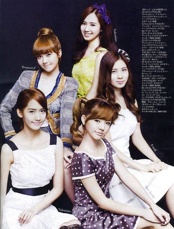 SNSD's photo spread in SPUR Magazine | allkpop