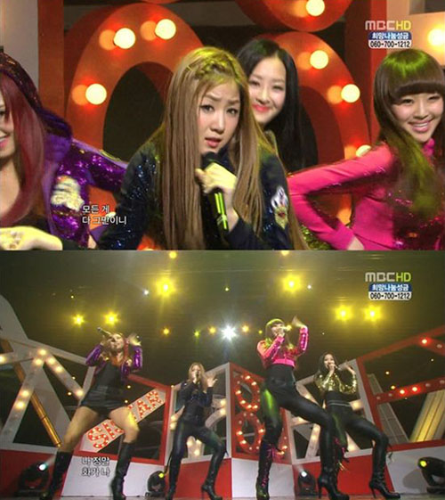 SISTAR says "How Dare You" for Music Core comeback | allkpop