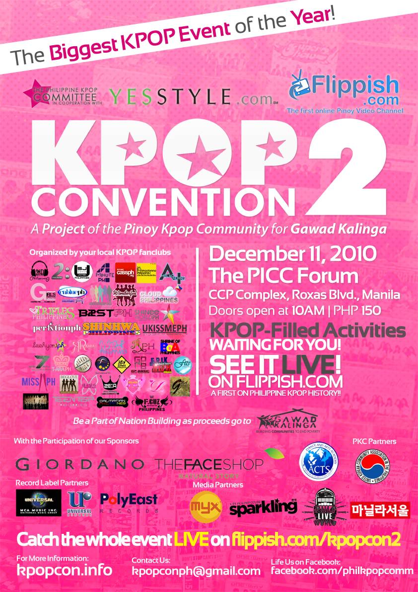 Pinoy K-pop fans! Are you going to the 'Philippine KPOP Convention ...