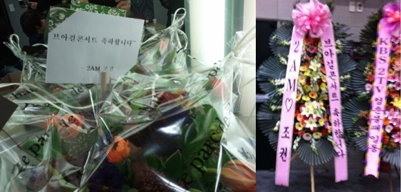 2AM's Jo Kwon sends his support to Ga-In for Brown Eyed Girls' concert ...