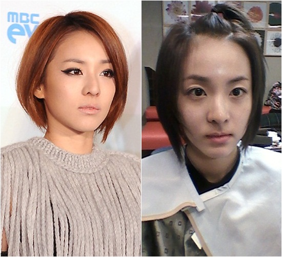 2NE1's Dara astonishes fans with bold haircut | allkpop