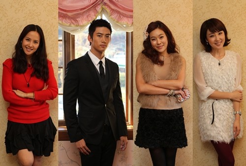 2PM's Taecyeon acts as a butler for three lucky actresses | allkpop