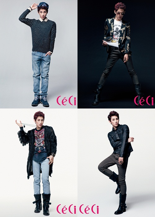 ZE:A's Siwan is a "bad boy" for Ceci Magazine | allkpop