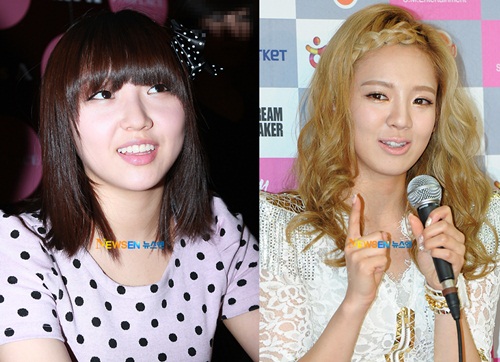 Past video of Girls' Generation's Hyoyeon & miss A's Min dancing ...