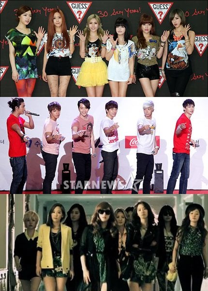 2PM, Girls' Generation, and T-ara certified "Gold" in Japan | allkpop