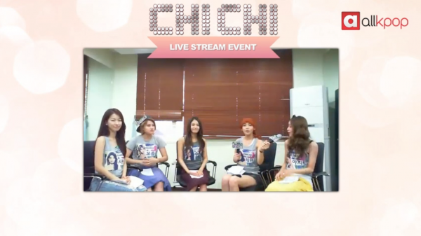 CHI CHI Live Stream giveaway winners | allkpop
