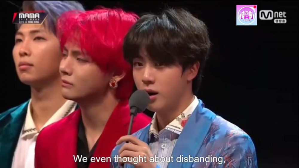 BTS reveal they considered disbanding in an emotional speech at the ...