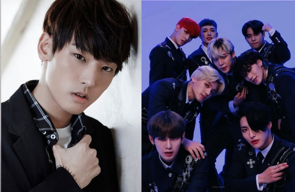 SF9's Inseong Expresses Shock at ATEEZ's Performances | allkpop