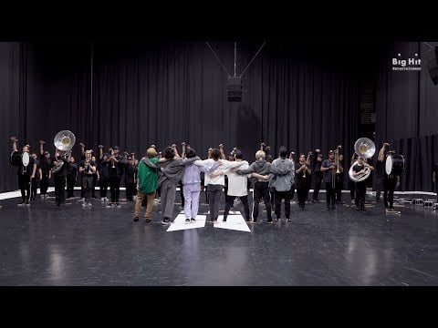 BTS reveal epic dance practice video for 'ON' | allkpop