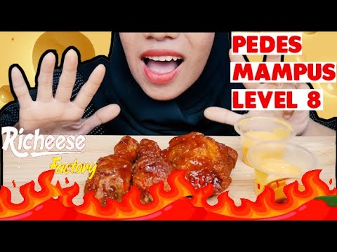 Fire Chicken Richeese Factory Level 8!! (SPICY FRIED CHICKEN SEASONING ...