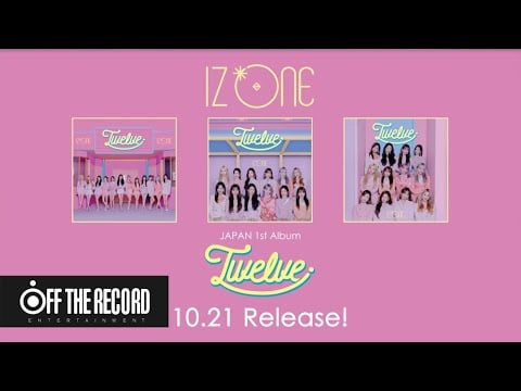 IZ*ONE release a highlight medley of all 13-tracks from their 1st full ...