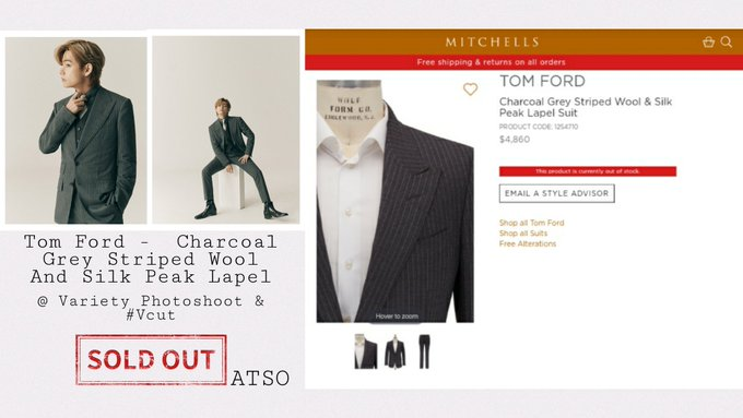 BTS sold out fairy V Sells out Luxury Suits in Couple of Hours After He ...