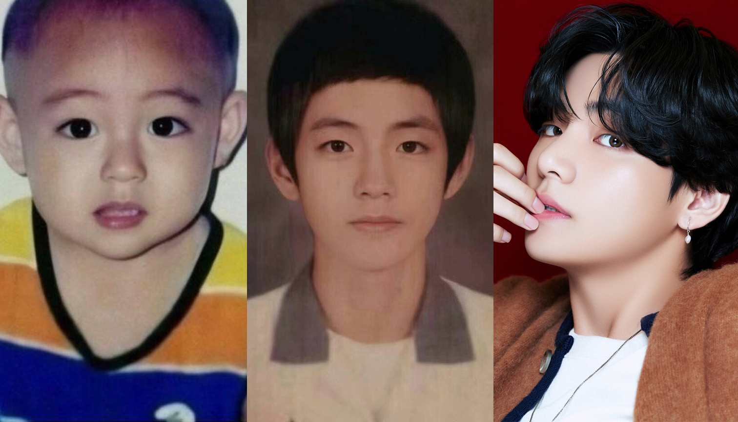 BTS fans awestruck by V's perfect visuals ever since he was a baby ...