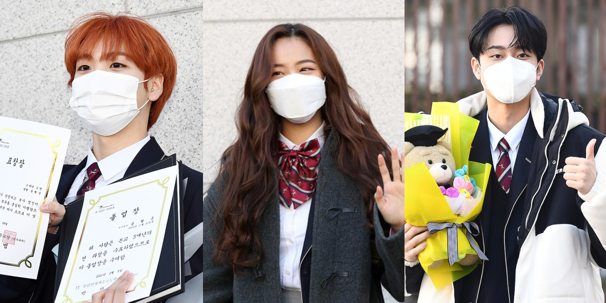 Congratulations to these idol stars graduating from Hanlim Arts High ...