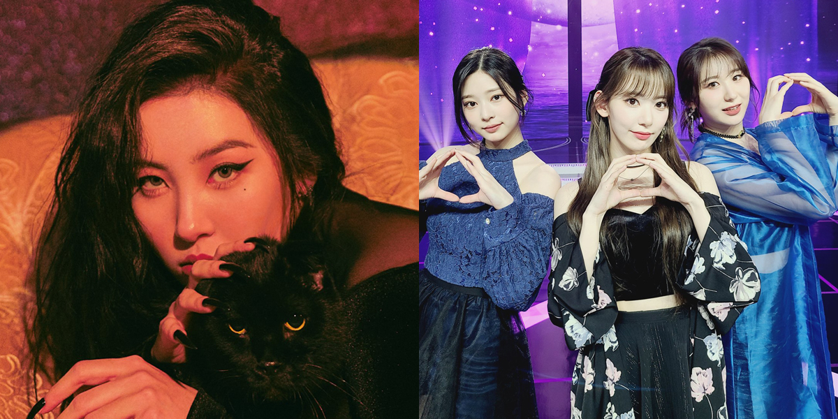 Sunmi applauds IZ*ONE's cover performance of 'Full Moon' | allkpop