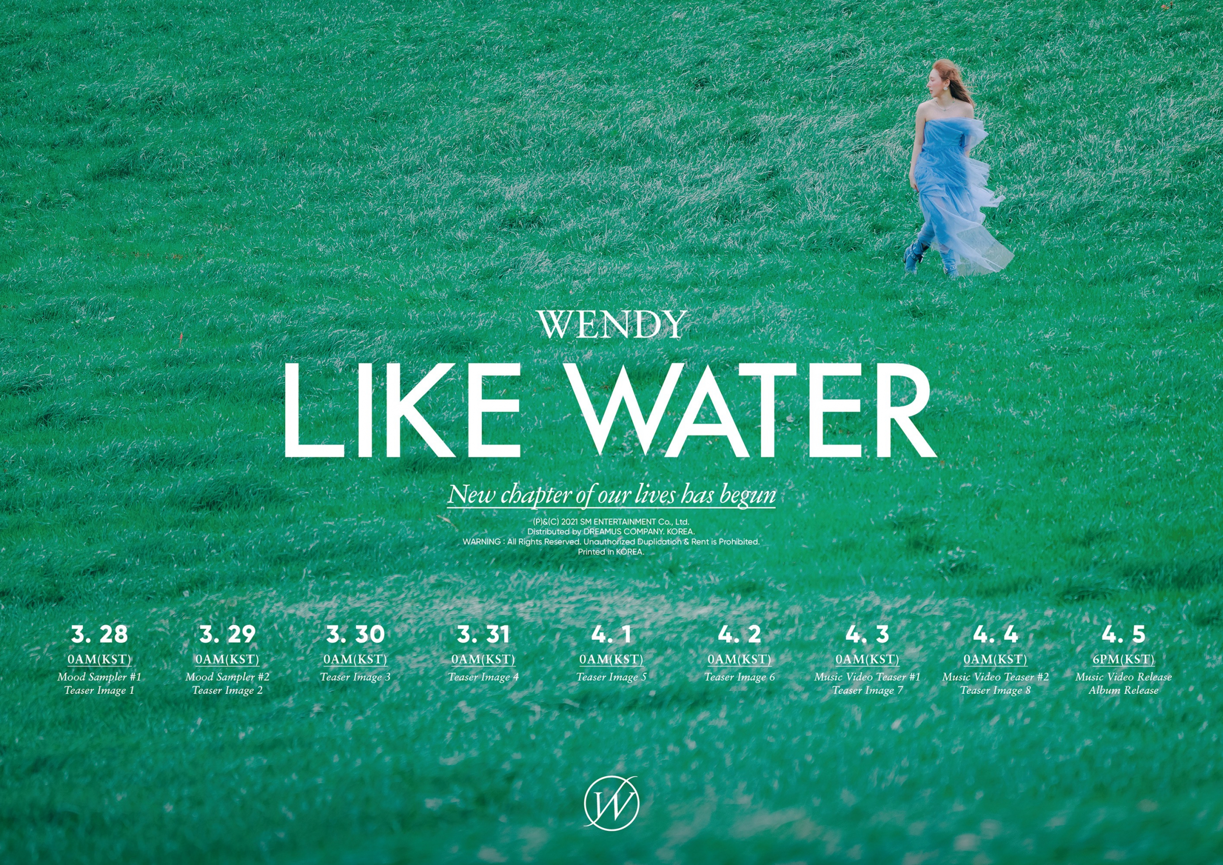 Wendy releases a schedule list of her teaser contents for her first ...