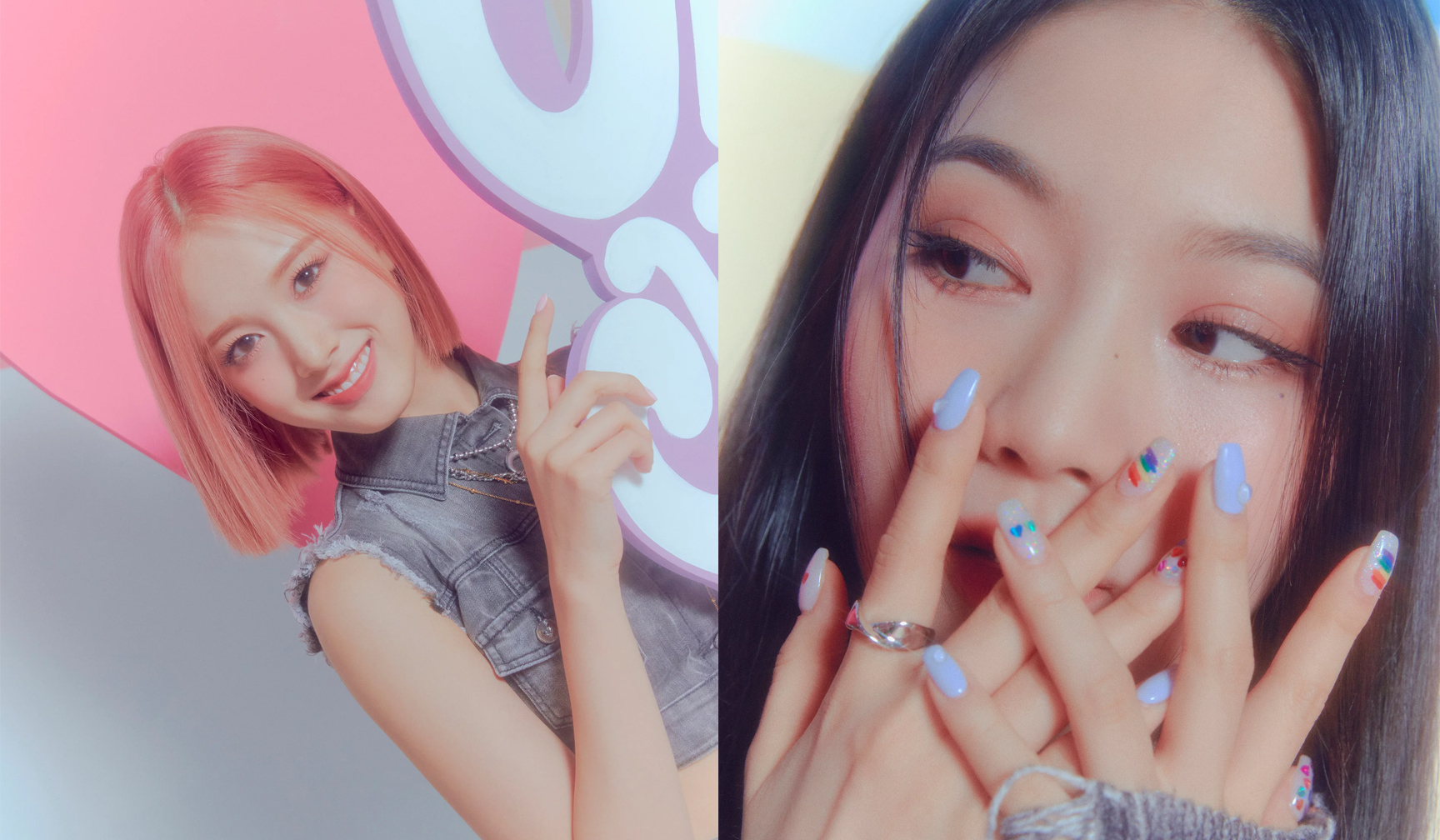 STAYC's J and Isa show off their bubbly charms in the new individual ...