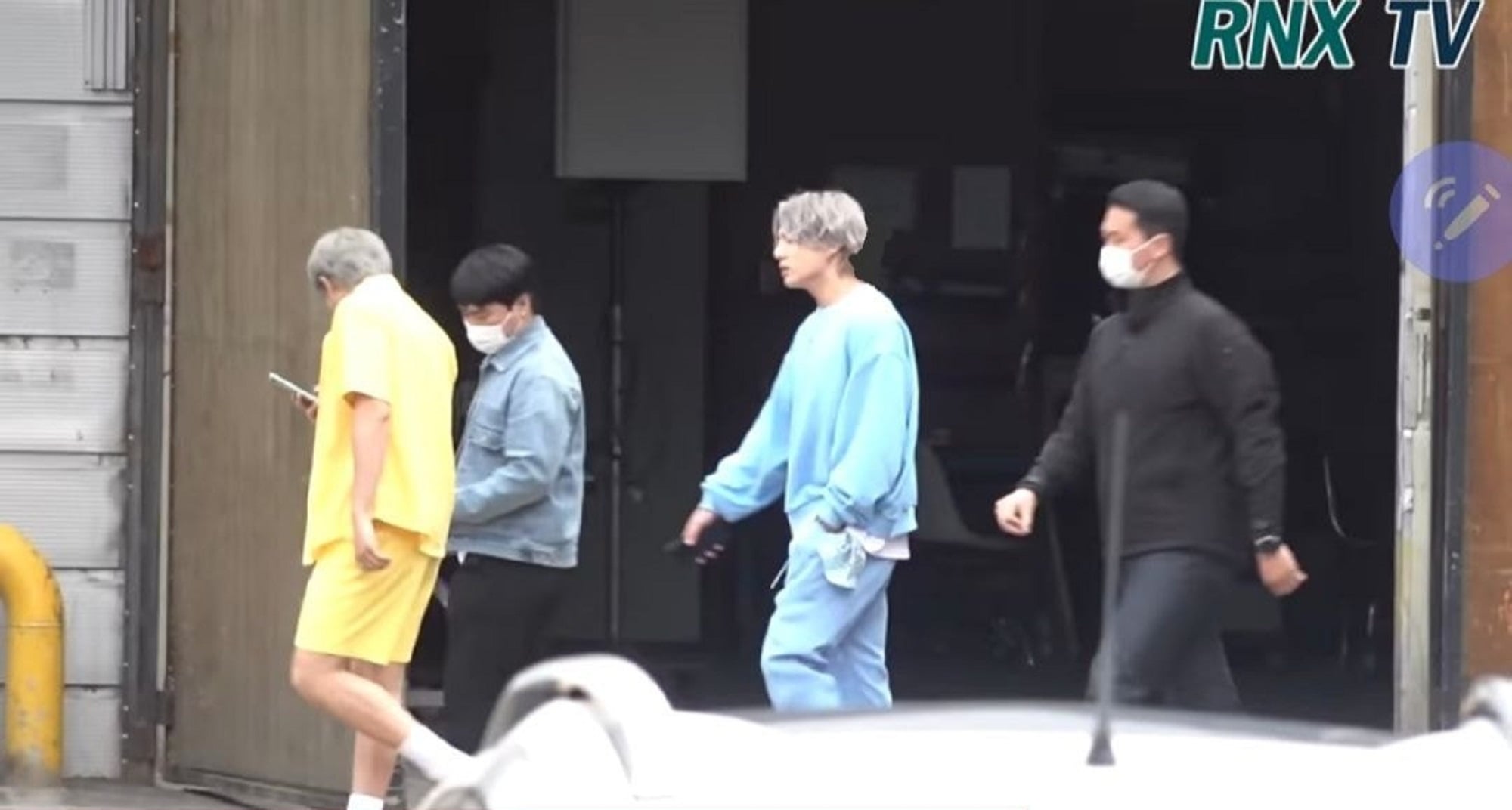 BTS reportedly spotted filming for an upcoming project | allkpop