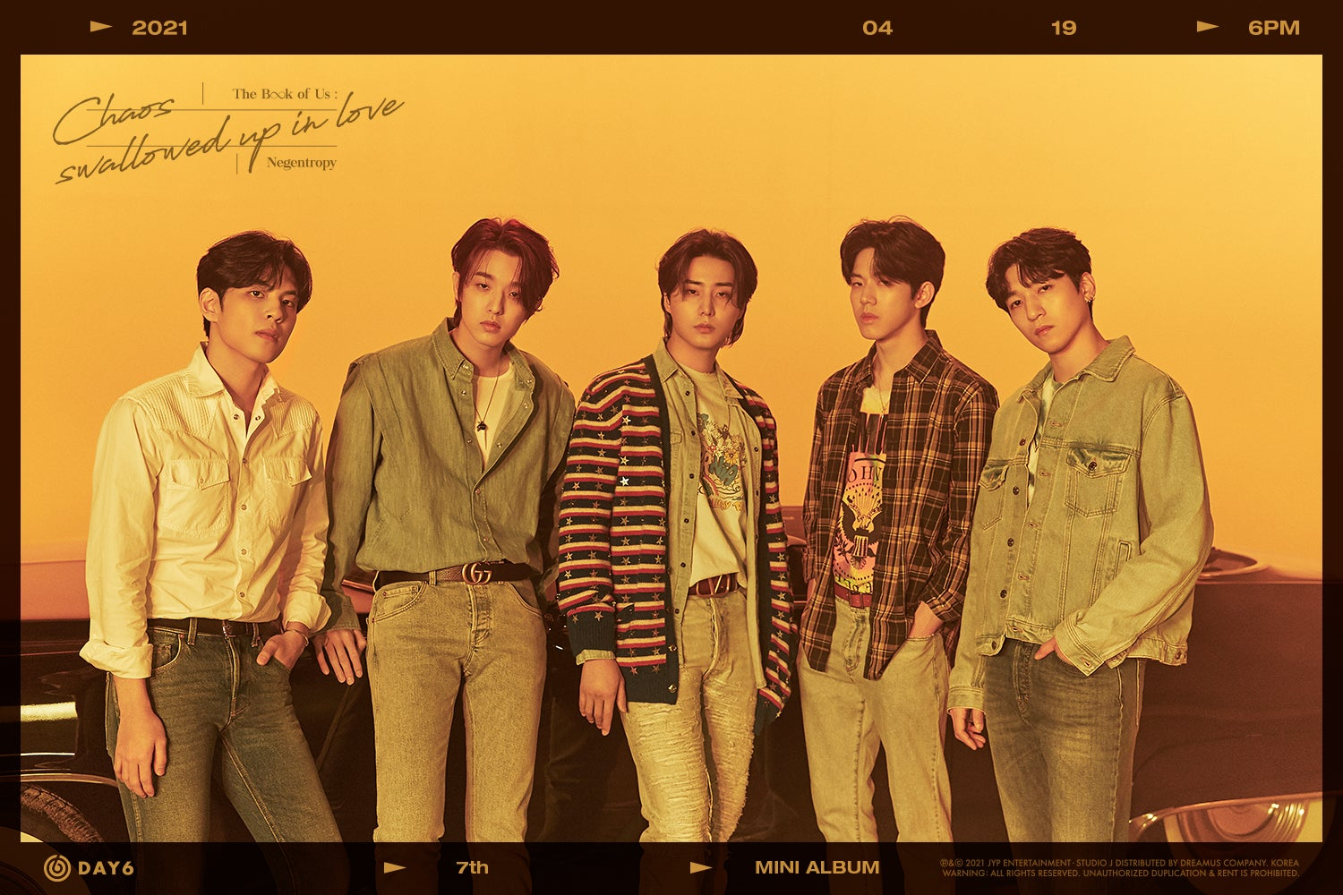 DAY6 is ready to conquer chaos as they release new group concept photos ...