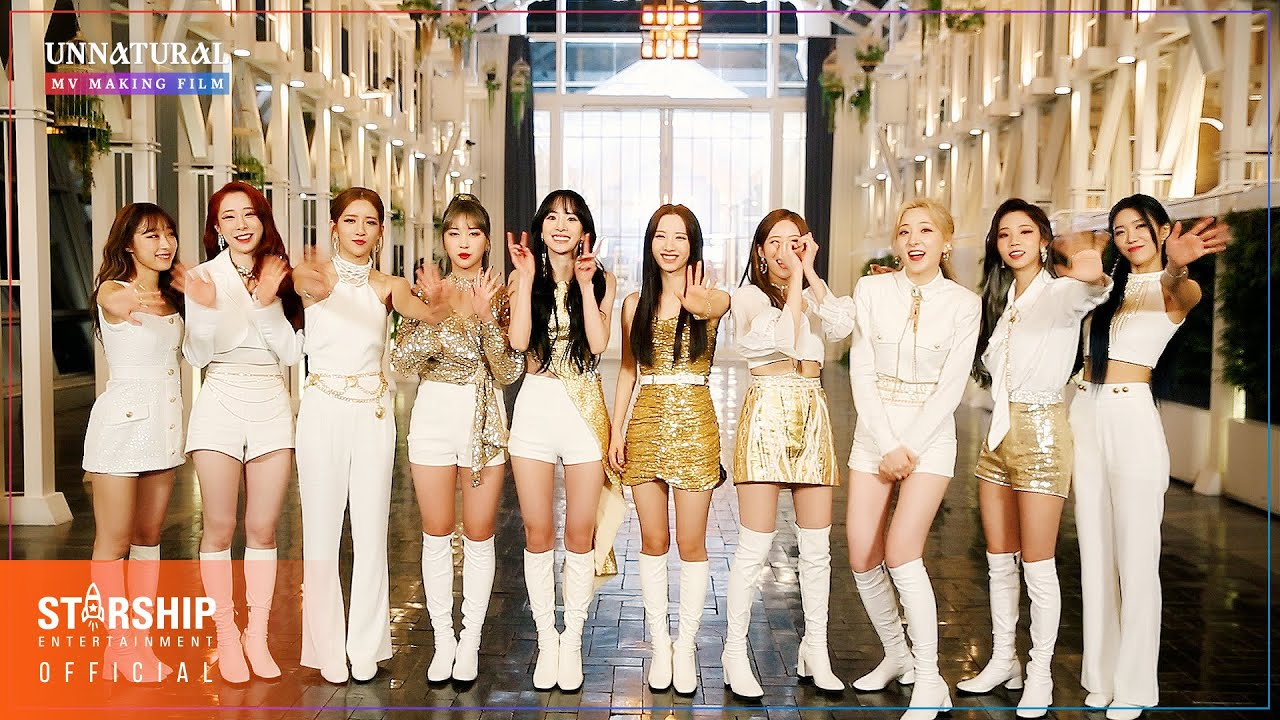 Cosmic Girls reveal behind-the-scenes of 'Unnatural' MV | allkpop