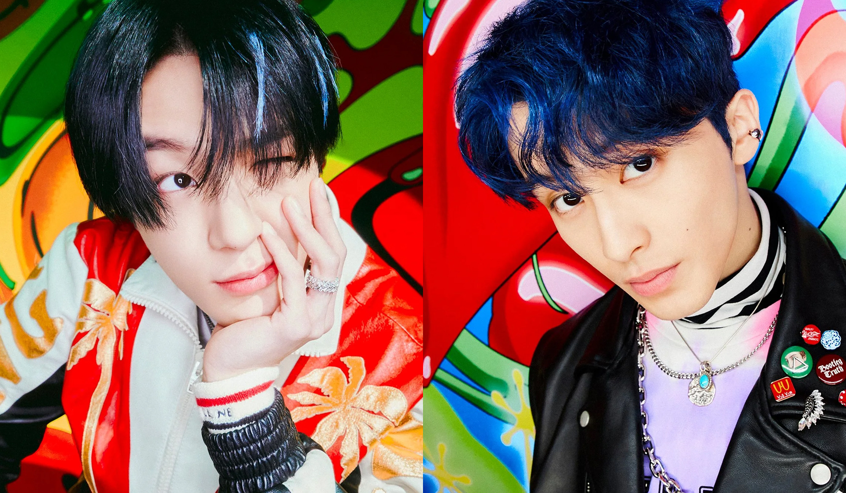 NCT Dream's Mark and Jeno get playful with the camera in the teaser ...