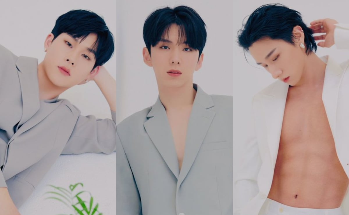 MONSTA X poses in chic suit looks for 4th batch of 'One of a Kind ...