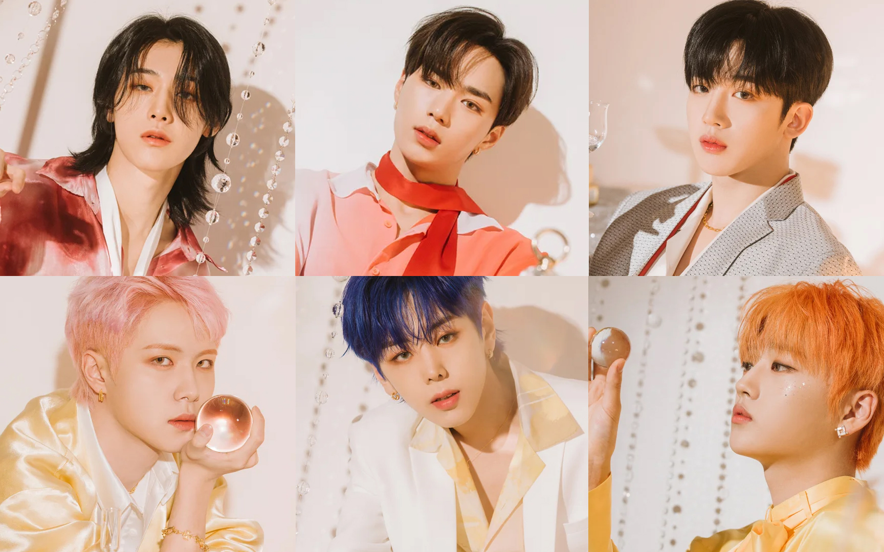 WEi unveils dashing individual teaser photos of the members to prepare ...