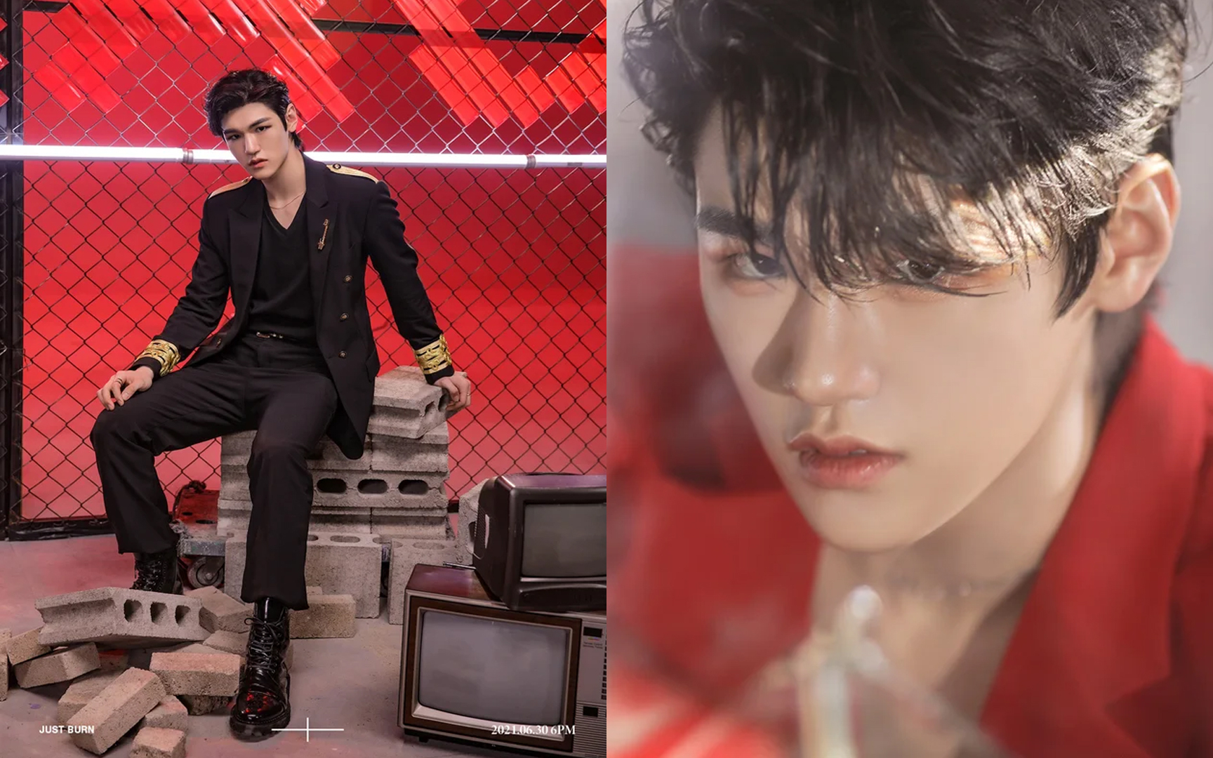 Just B's Bain is ready to be engulfed in flames in the new individual ...