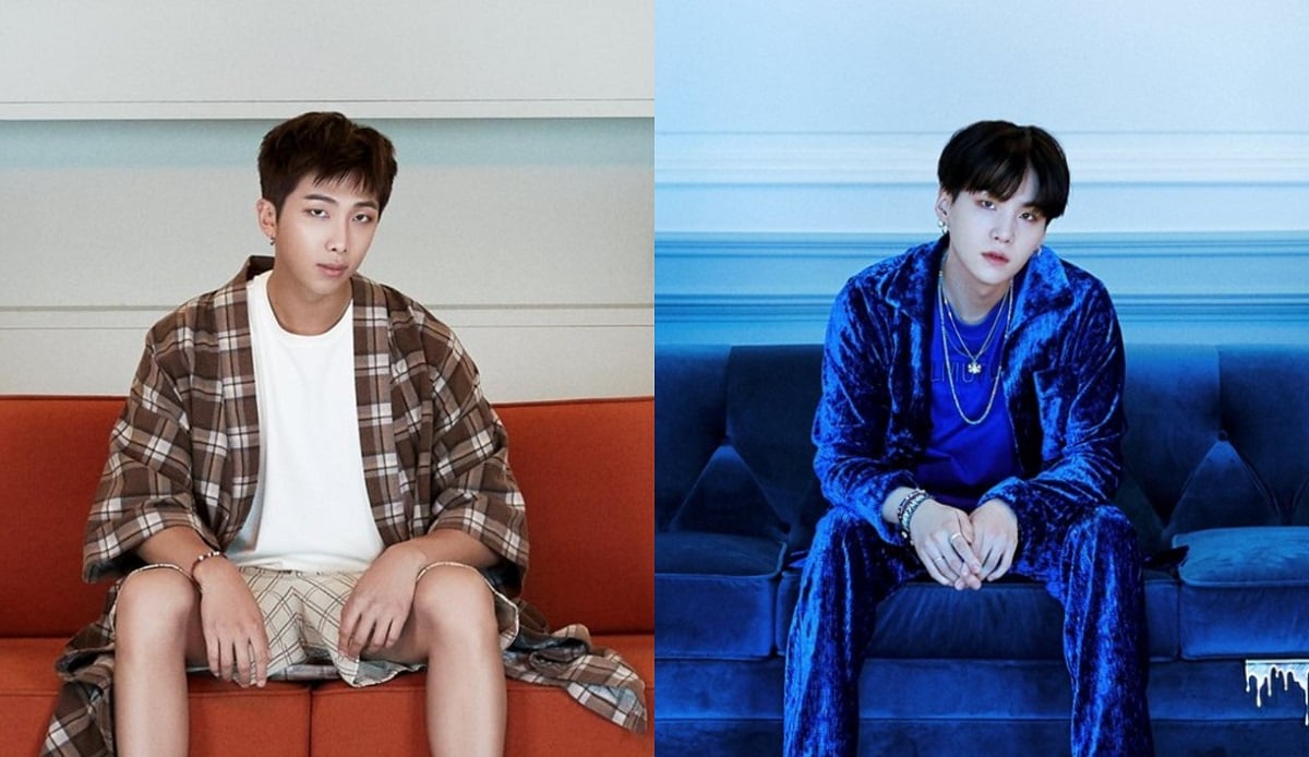 Netizens think the newly setup music studios of BTS's RM and Suga ...