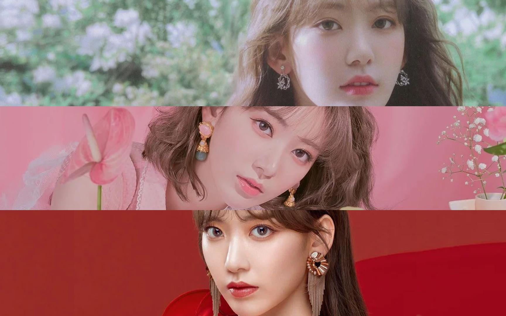 The different charms shown by former IZ*ONE member Sakura in her Korean ...