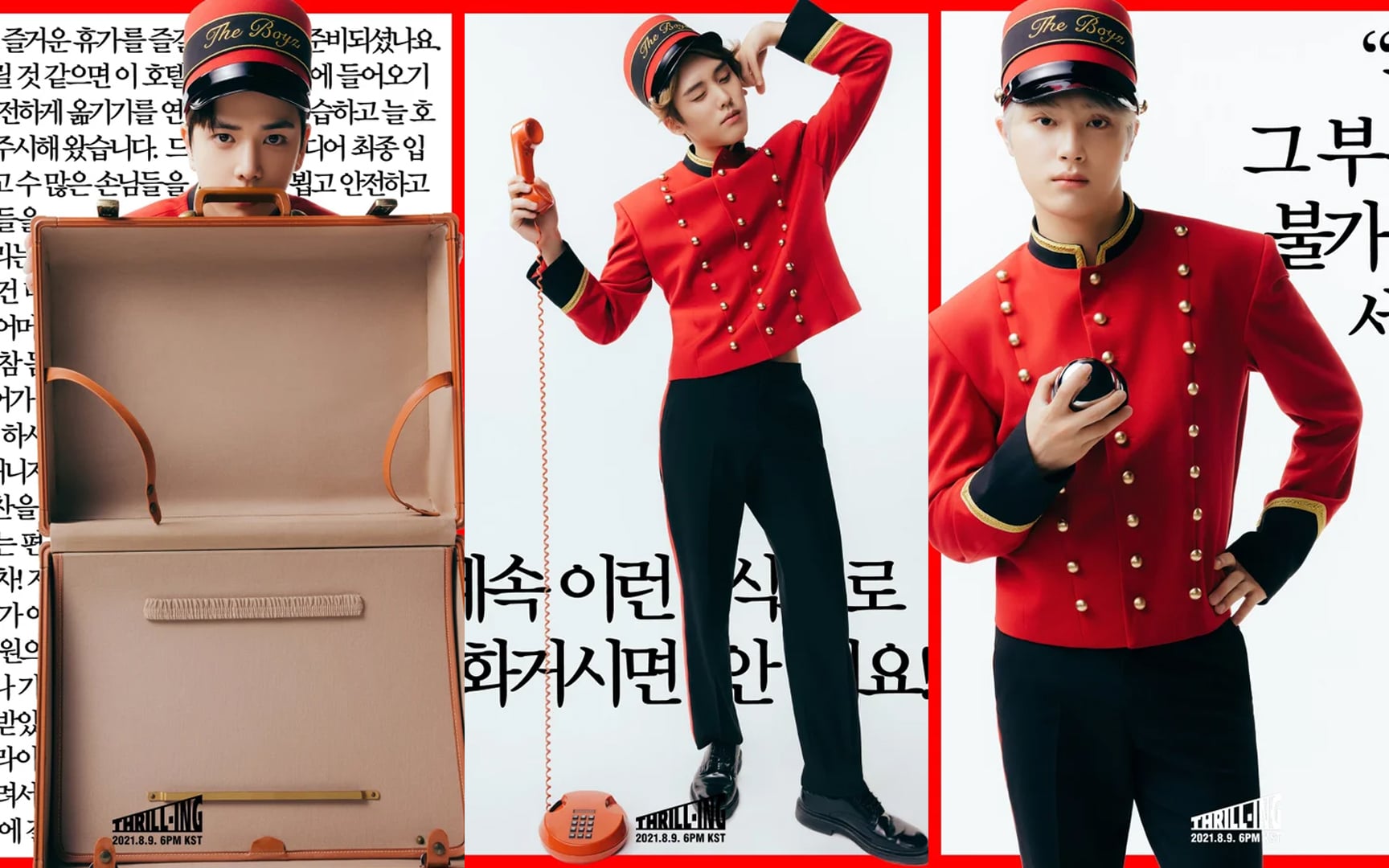 The Boyz are ready to cater fans' hearts as bell boys in the new ...