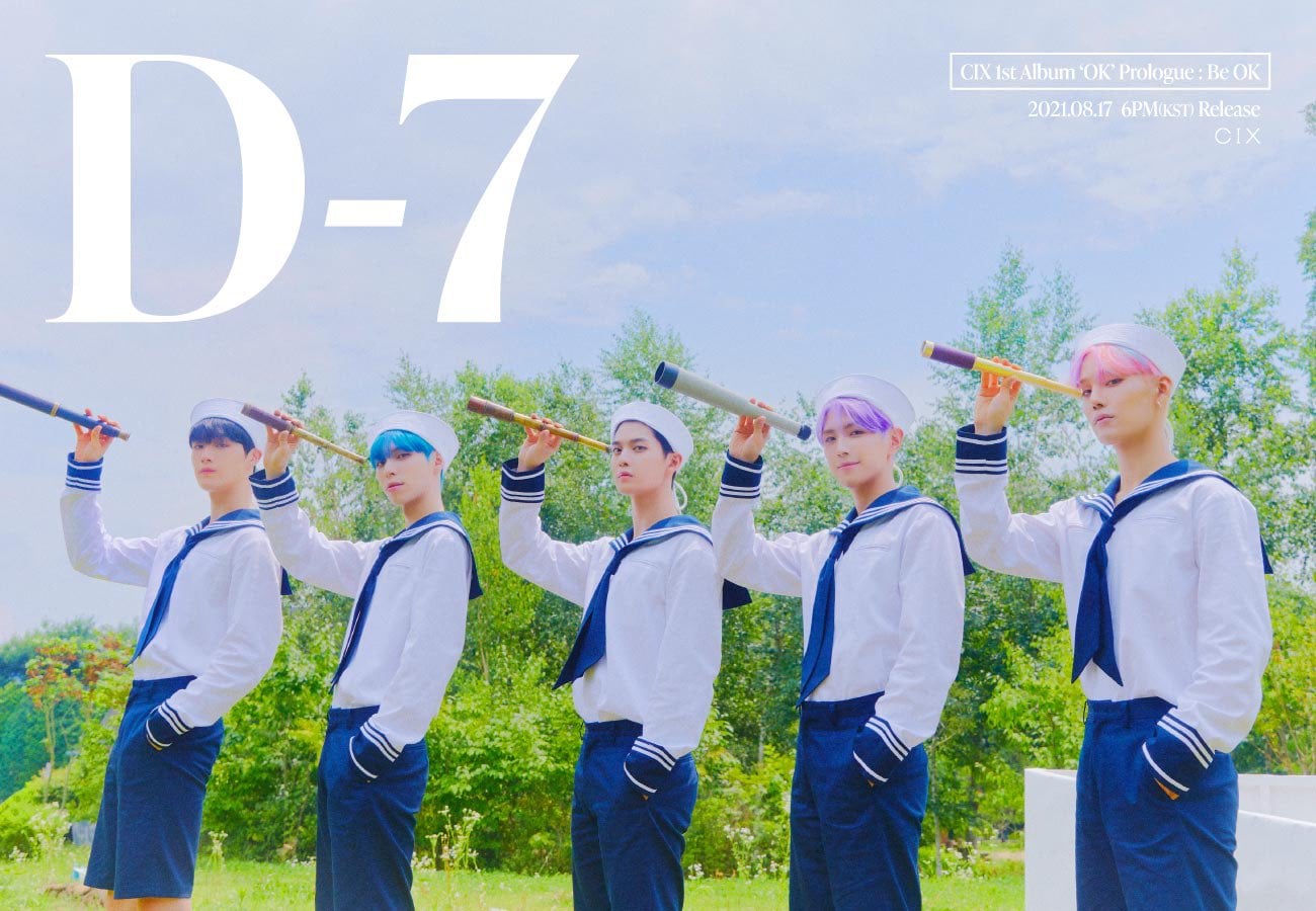 CIX begins the countdown to their comeback with a 'D-7' poster | allkpop