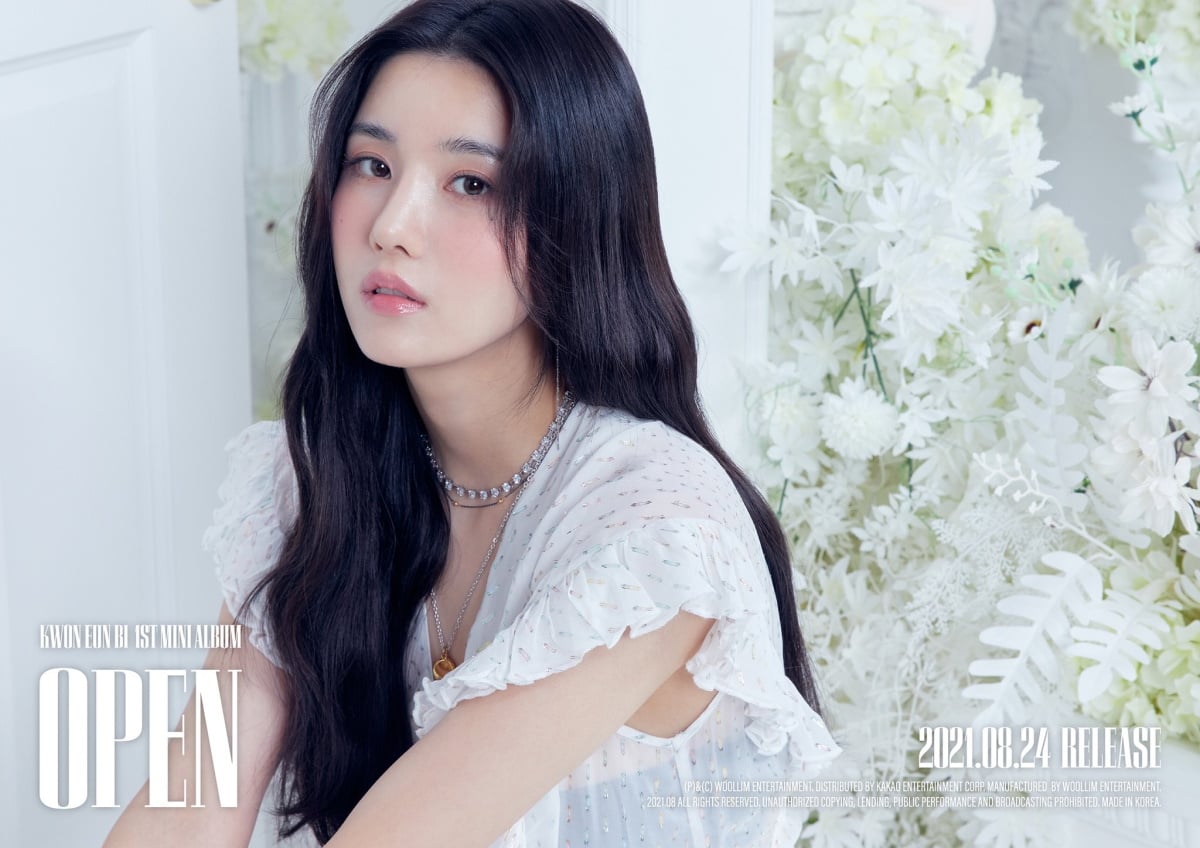 IZ*ONE's Kwon Eun Bi reveals gorgeous teaser images for 'Open' solo ...