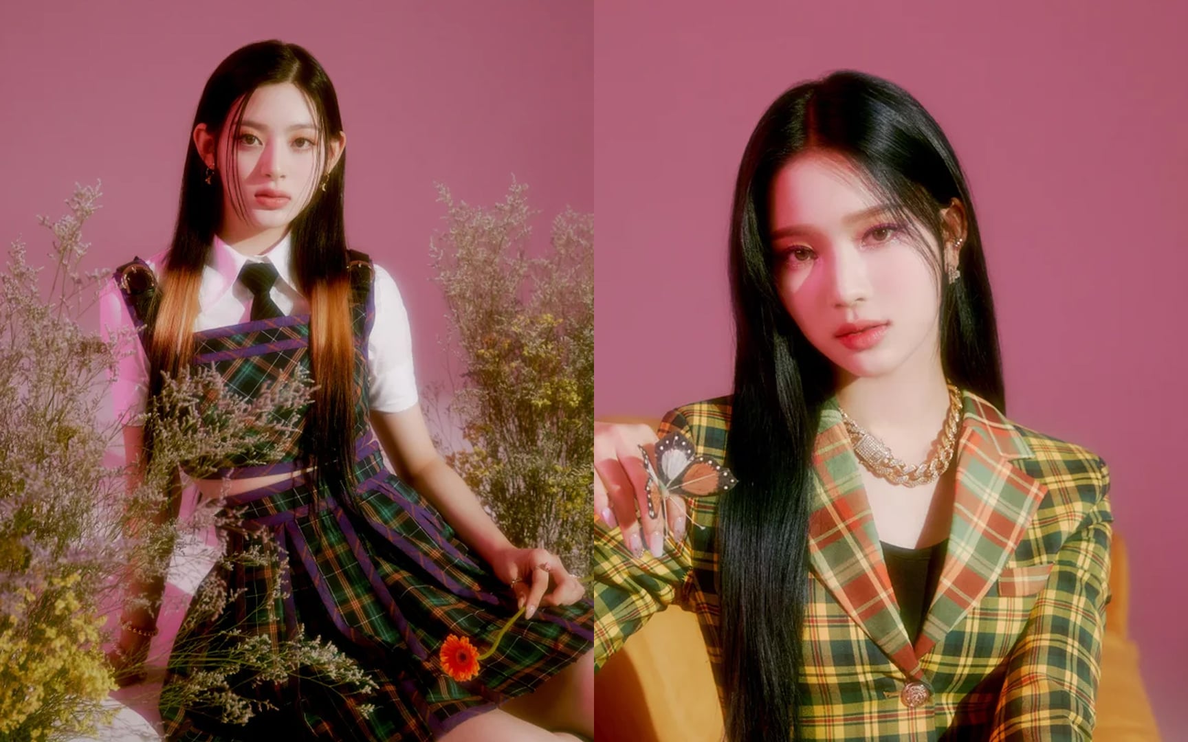 STAYC's Isa and Seeun display their soft feminine charms in the latest ...