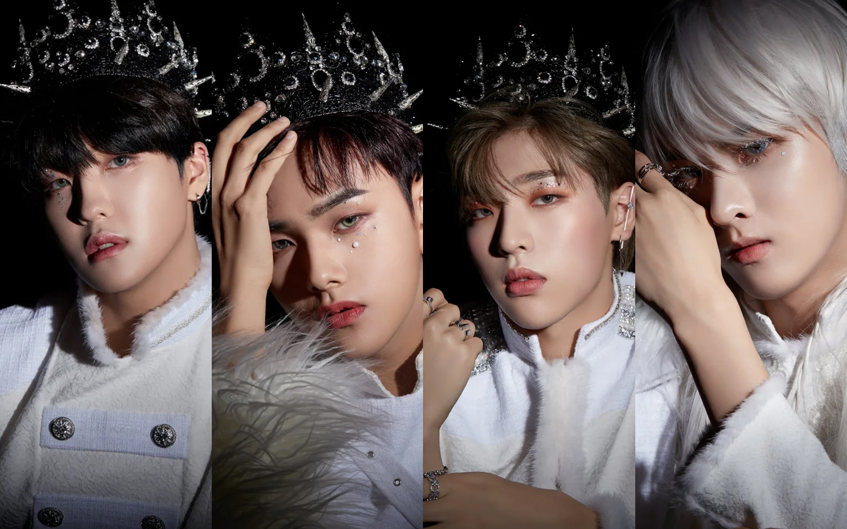 KINGDOM's Ivan, Mujin, Jahan, and Louis become ice princes in the ...