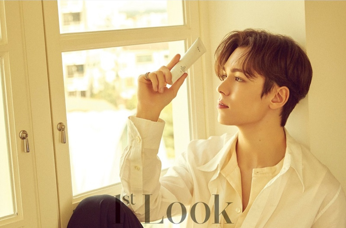 Seventeen's Vernon effortlessly glows in '1st Look' magazine pictorial ...