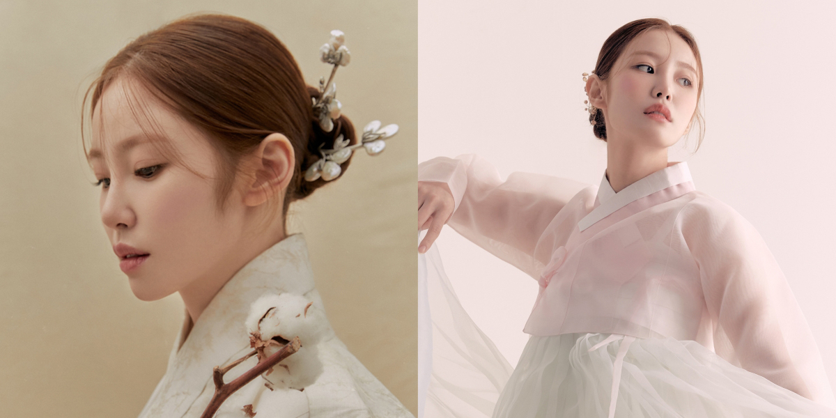 '2021 Hanbok Ambassador' Hyosung demonstrates the classic beauty of ...