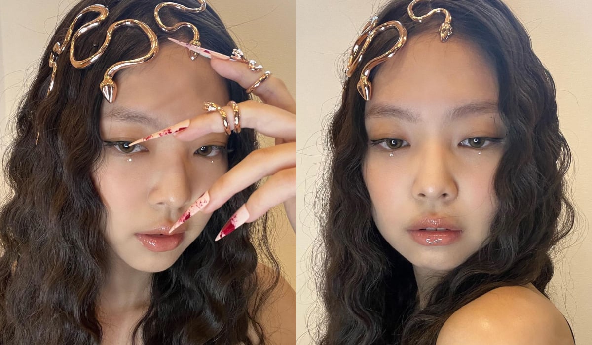 BLACKPINK's Jennie stuns fans with her Medusa-inspired Halloween look ...