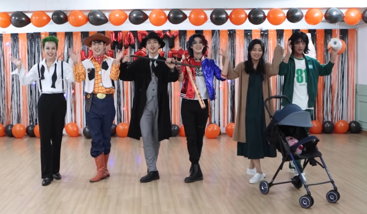 WEi commemorates Halloween with fully-costumed 'BYE BYE BYE' dance ...