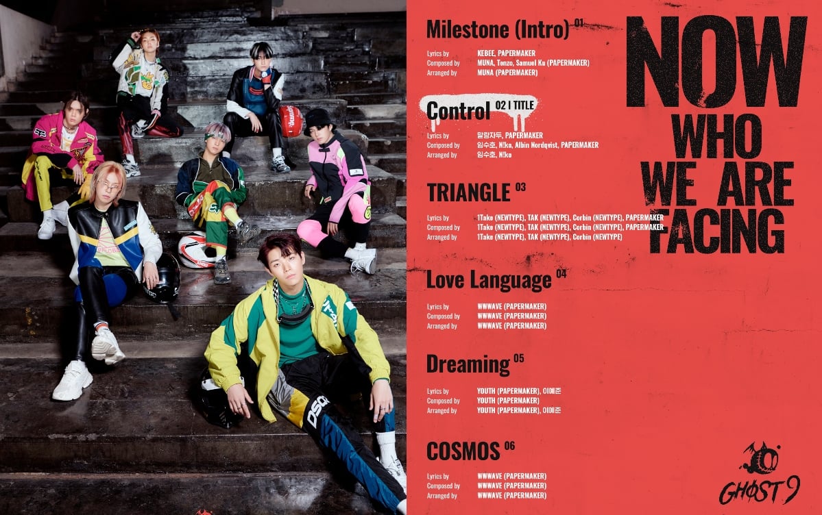 Ghost9 unveil full track list for their upcoming mini-album 'NOW: Who ...