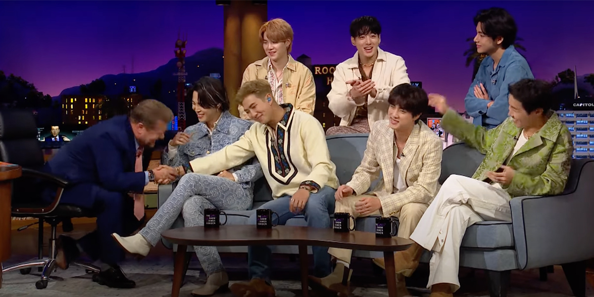 BTS members personally discuss James Corden's controversy with ARMYs ...