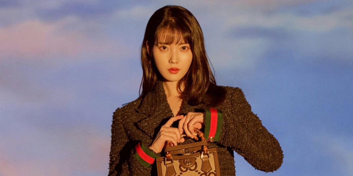 IU showcases 'Gucci's 2021 'Holiday Gift Selection' in dreamlike ...