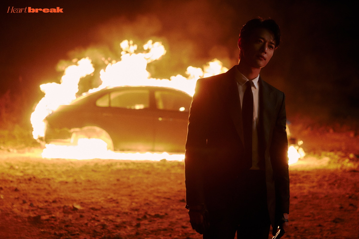 SHINee's Minho watches it burn in 'Heartbreak' teaser images | allkpop