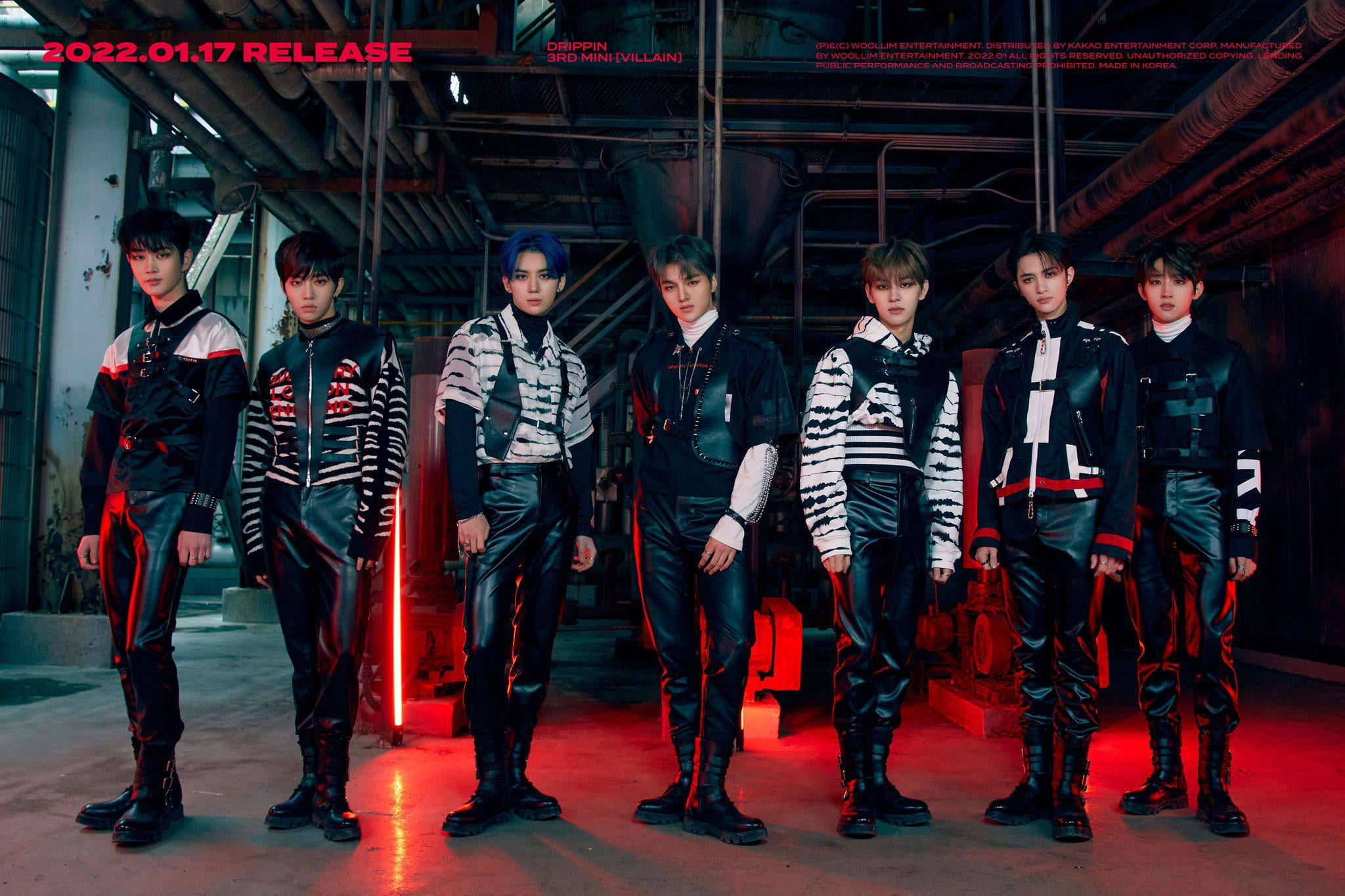 DRIPPIN continues to gear up for their comeback with a new batch of ...