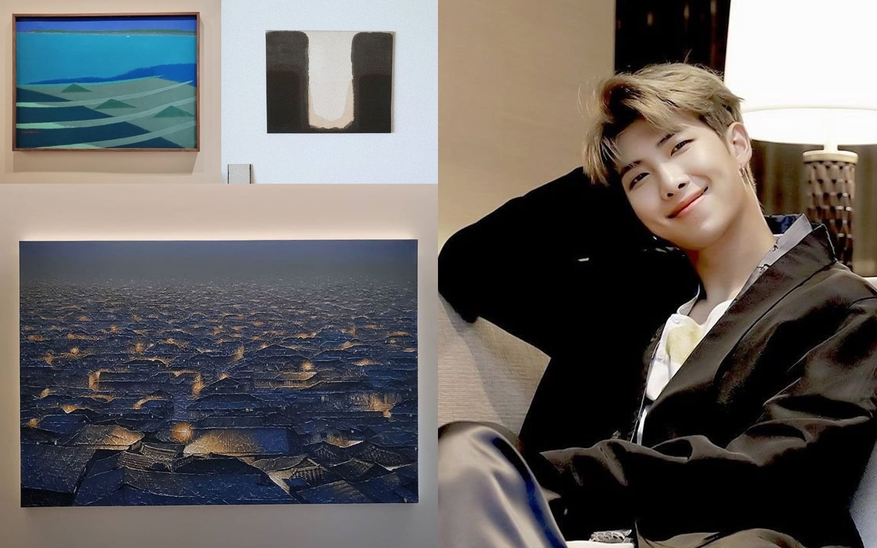 BTS leader RM's home is filled with impressive artwork | allkpop