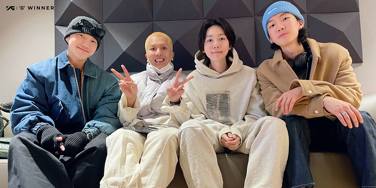 WINNER greet fans as 4-members on 'V Live' for the first time in 2 ...